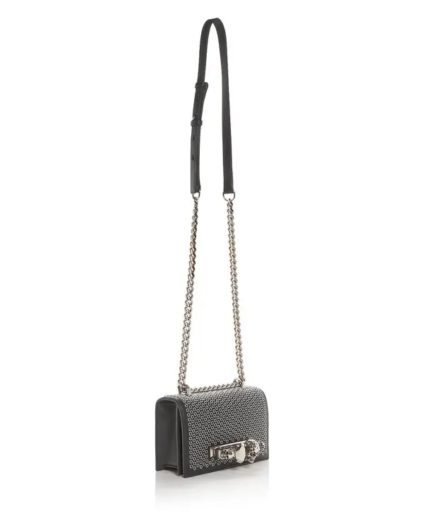 Alexander McQueen Mini Eyelet-embellished Satchel