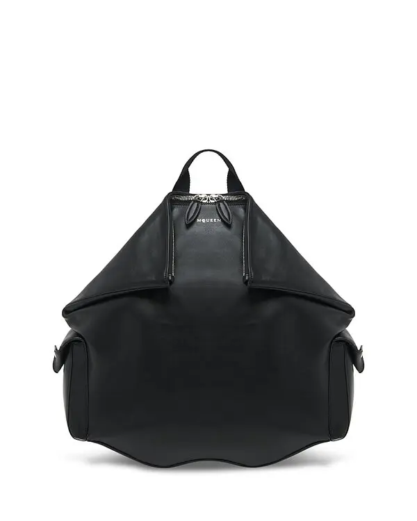 Alexander McQueen Manta Backpack - Black
