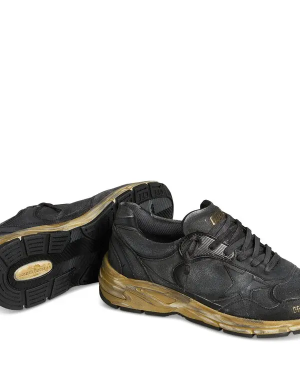 GOLDEN GOOSE Running Dad Leather Sneakers