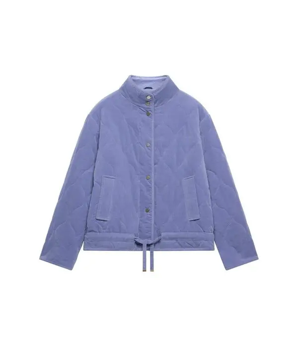 Mint Velvet Corduroy Quilted Jacket