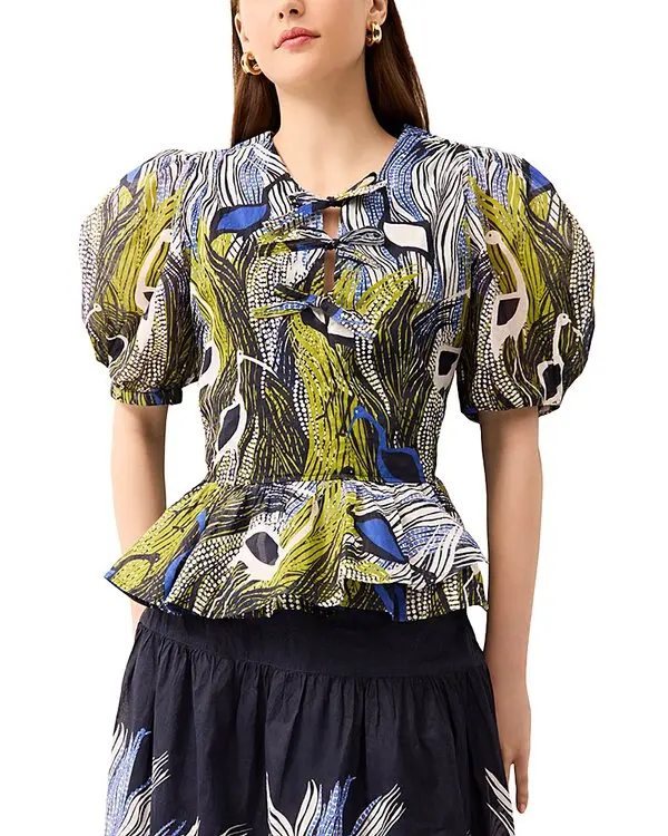 MARIE OLIVER Estella Top - Heron