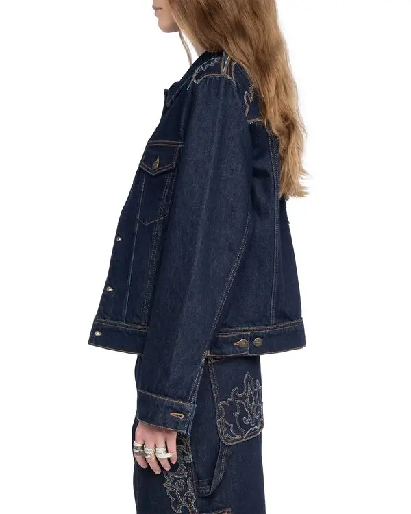 Zadig&Voltaire Bases Denim Jacket