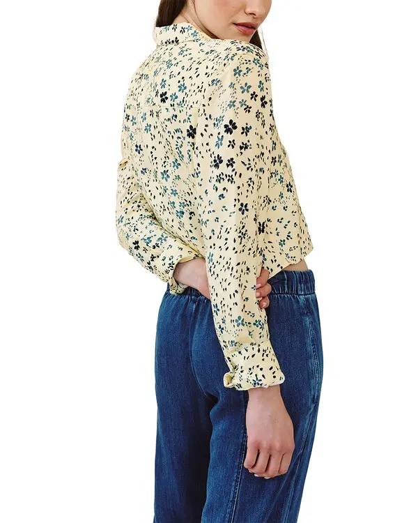 Bella Dahl Long Sleeve Crop Shirt
