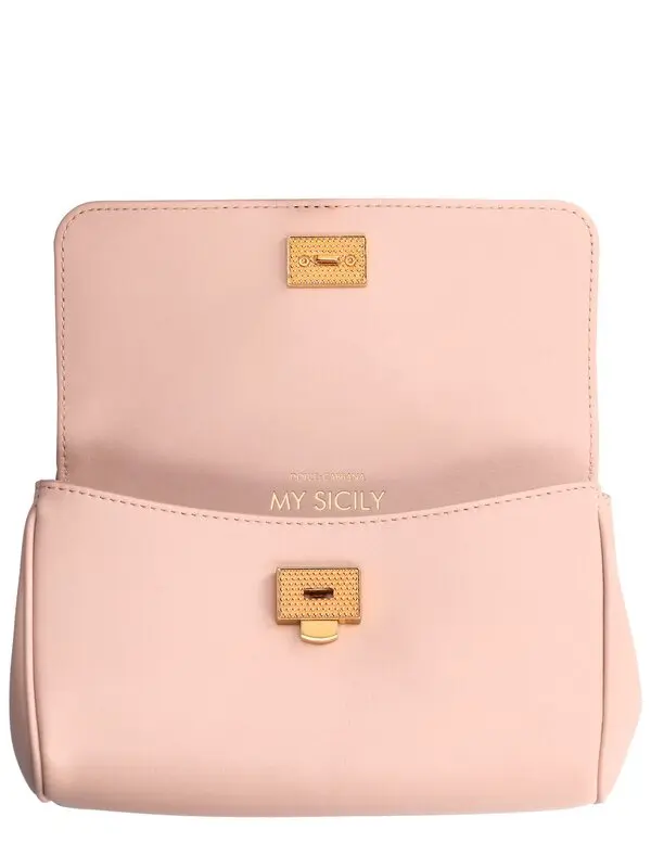 Dolce & Gabbana My Sicily Top Handle Bag - Nude