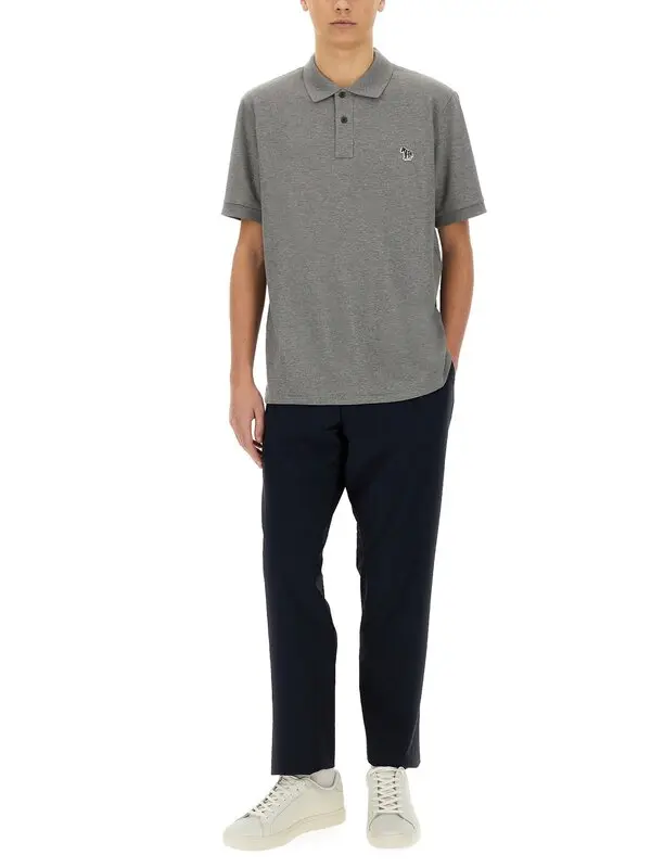 Paul Smith Zebra" Polo - Grey