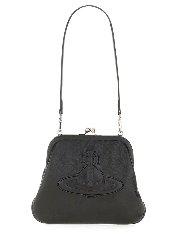 VIVIENNE WESTWOOD Vivienne's Clutch - Black