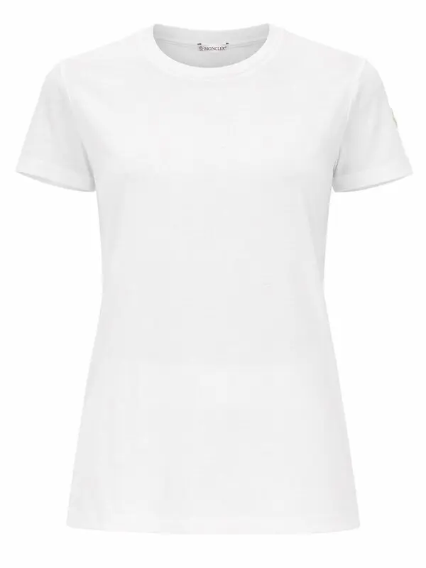 Moncler T-shirt With Logo - White