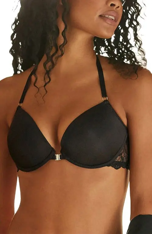 LASCANA Racer Back O-chain Bra - Black