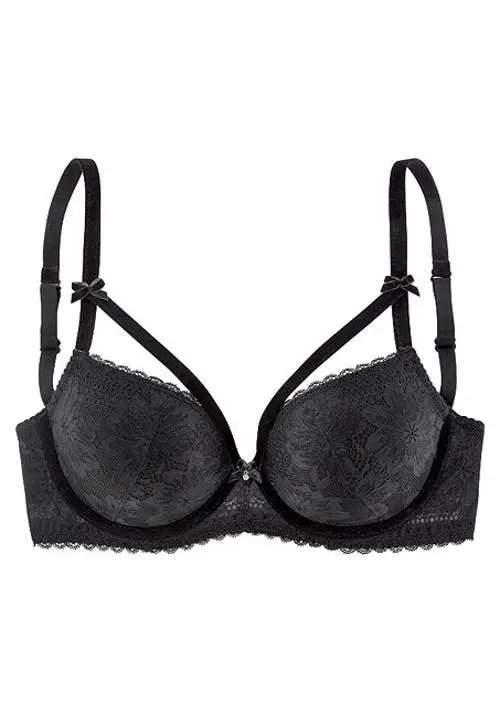 LASCANA Lace Balconette Bra