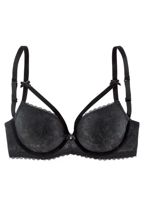 LASCANA Lace Balconette Bra