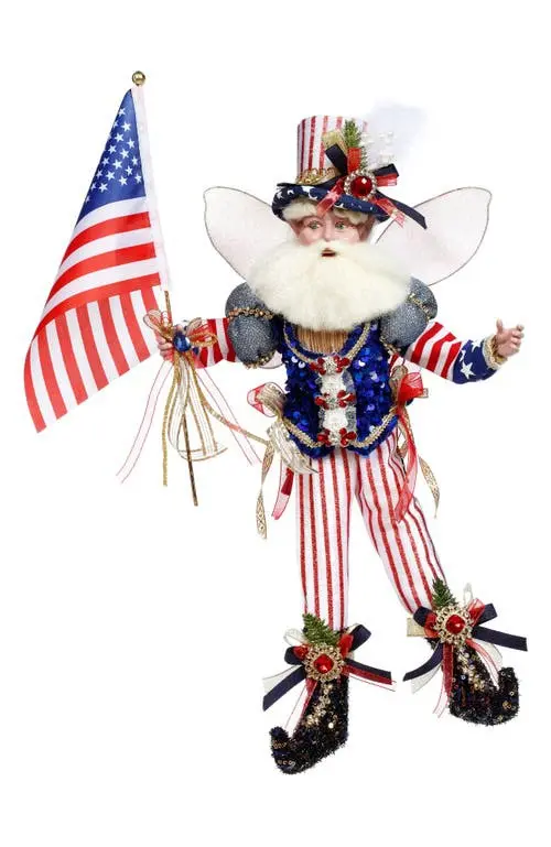 MARK ROBERTS Patriotic Fairy - Dark Blue