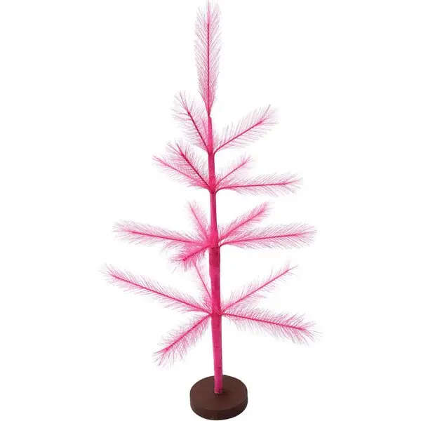 CAROL & FRANK 24" X 8" Pampas Tree Figurines - Pink