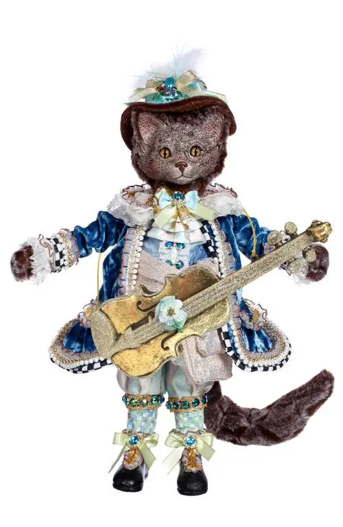 MARK ROBERTS 3 Musketeer Cat - Lapis Blue