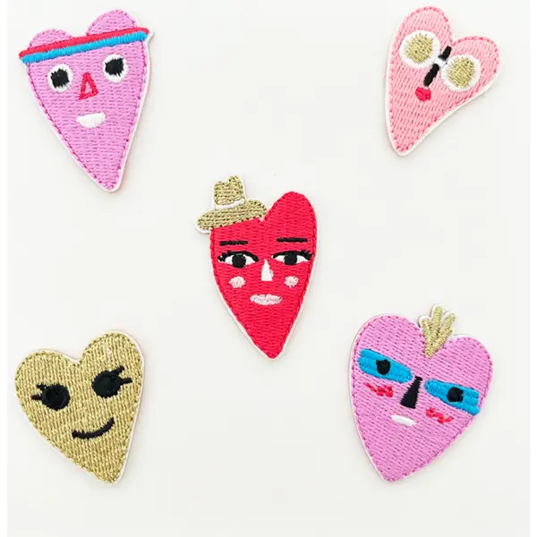 DAYDREAM SOCIETY Heart Patches - Heartbeat Gang  Patch Set