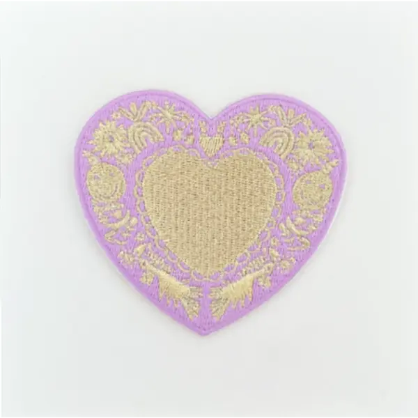 DAYDREAM SOCIETY Heart Patches - In My Heart Purple Heart Patch