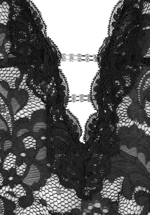 LASCANA Lace Halter Negligee
