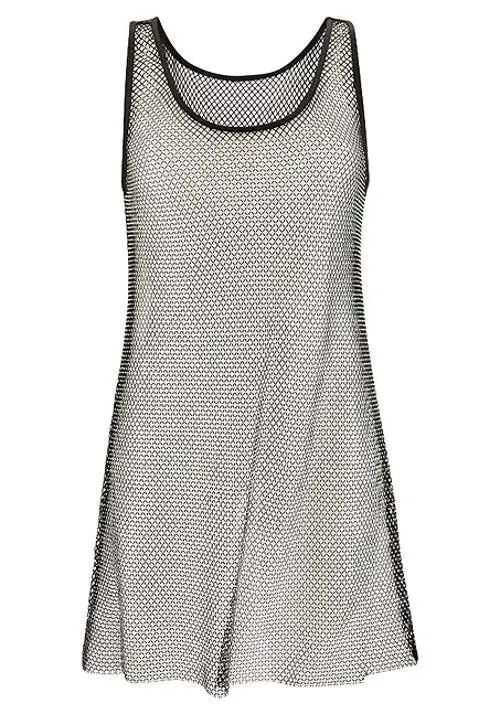 LASCANA Rhinestone Mesh Negligee