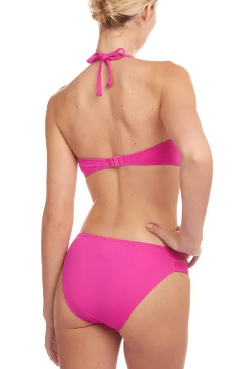 LASCANA Strappy Bikini Bottom - Pink