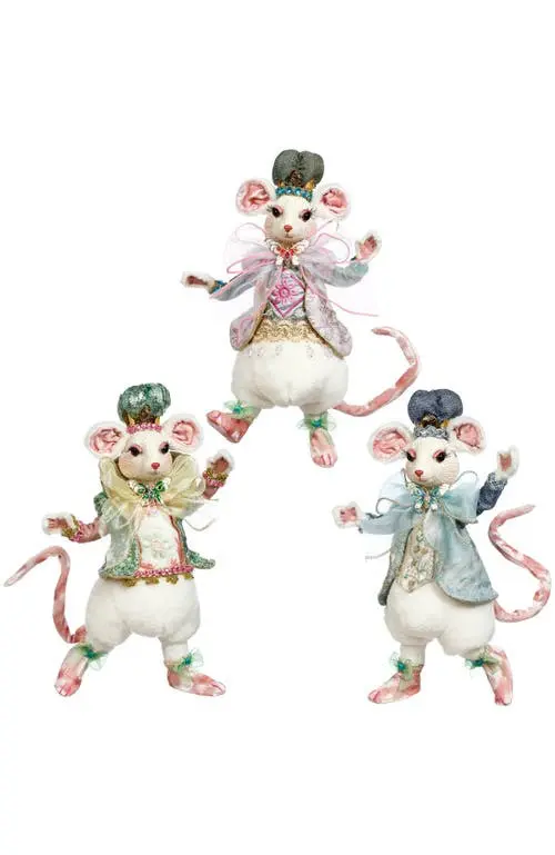 MARK ROBERTS Royal Palace Mice - Light Pink