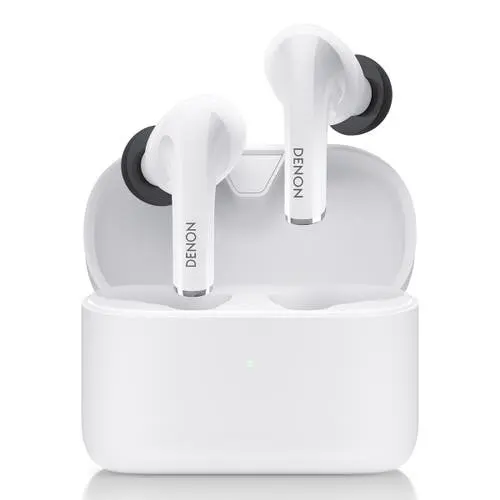 DENON Ah-c830ncw True Wireless Earbuds With Active Noise-cancellation - White