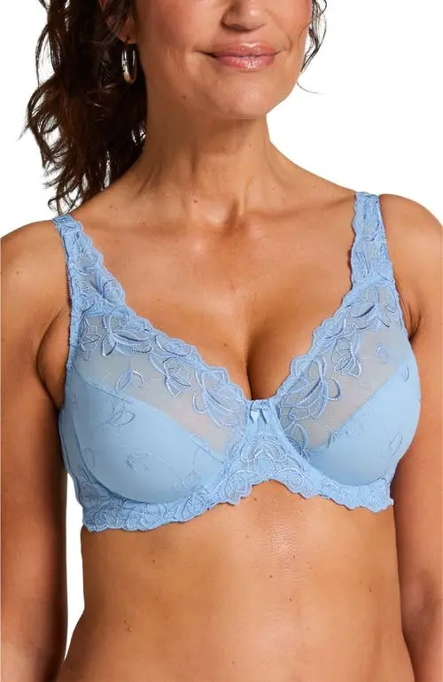 Hunkemoller Diva Non-padded Underwired Bra - Bel Air Blue