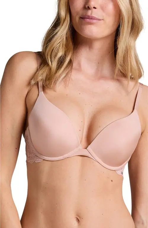 Hunkemoller Angie Padded Underwired Push-up Bra - Tan
