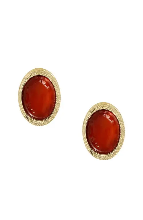 RC RETRO CHIC Babylon Earrings - Red