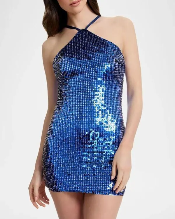 Dress The Population Suri Sequin Mini Dress