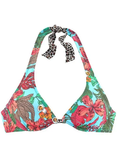 LASCANA Tropical Underwire Bikini Top
