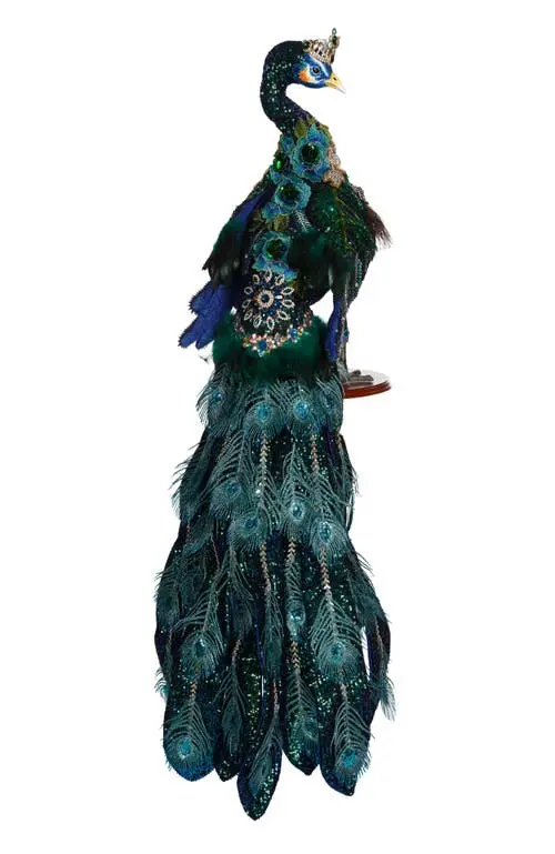 MARK ROBERTS Jeweled Peacock