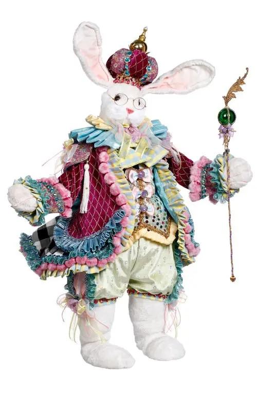 MARK ROBERTS Wonderland Rabbit - Red Violet