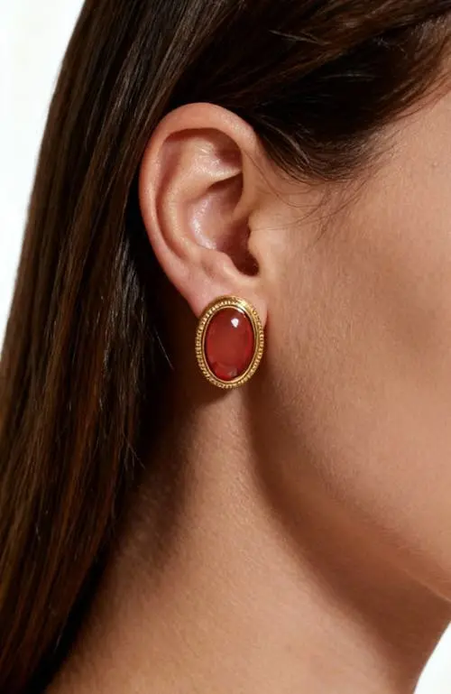 RETRO CHIC Babylon Agate Drop Earrings