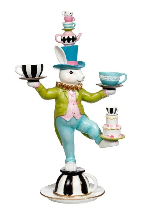 MARK ROBERTS Balancing Act Rabbit - Sky Blue
