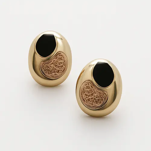 DANIELA MILLAN JEWELRY Muse Earrings - Gold