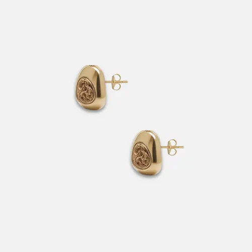 DANIELA MILLAN JEWELRY Halo Stud Earrings