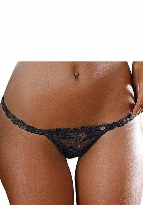 LASCANA Floral Lace Thong