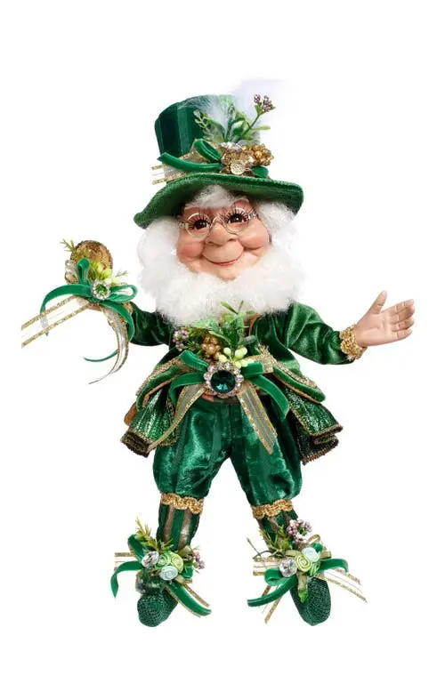 MARK ROBERTS Leprechaun Elf - Shamrock Green