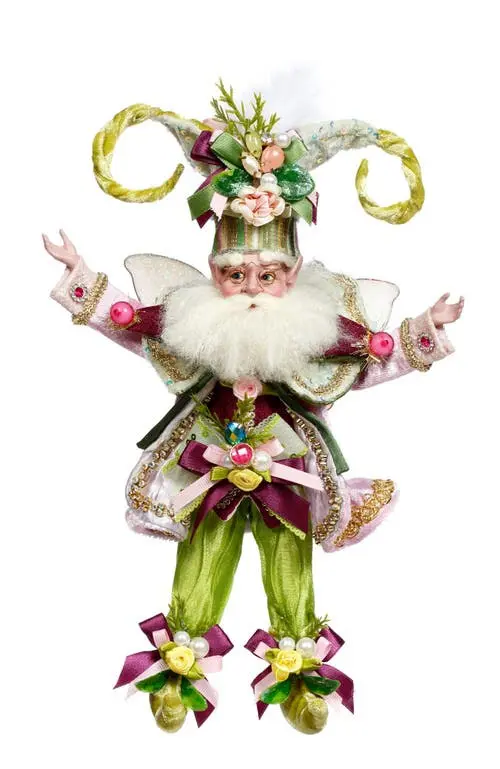 MARK ROBERTS Cabbage Rose Fairy - Pistachio Green