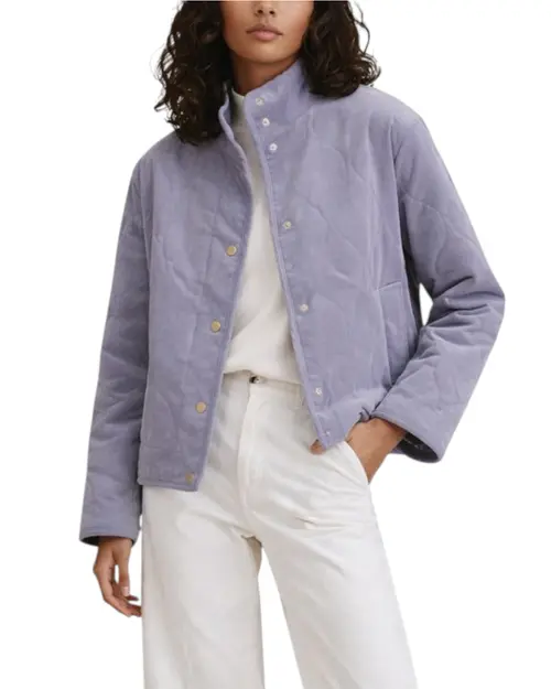 Mint Velvet Corduroy Quilted Jacket