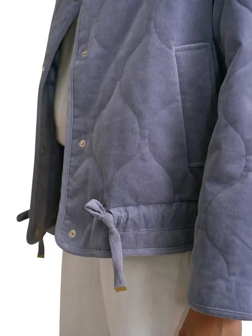 Mint Velvet Corduroy Quilted Jacket