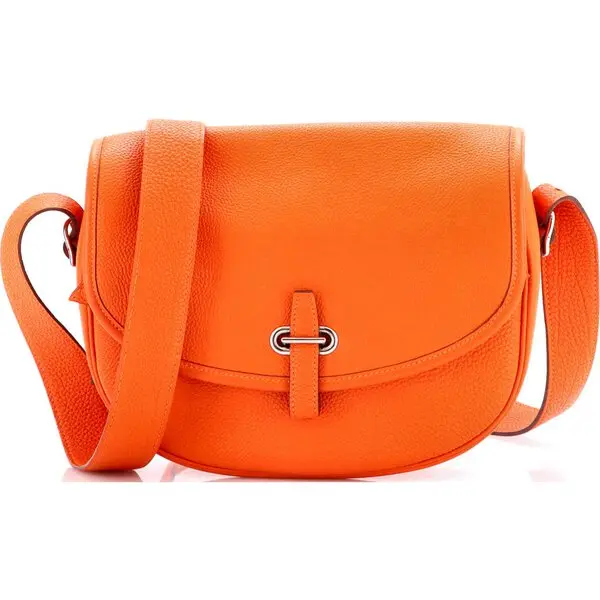 HERMES Balle De Golf Shoulder Bag Clemence