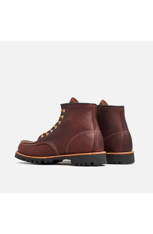 Red Wing Roughneck Leather Boots - Briar Oil Slick