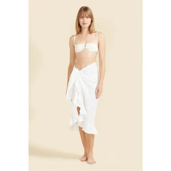 SITANO Siena Sarong - White
