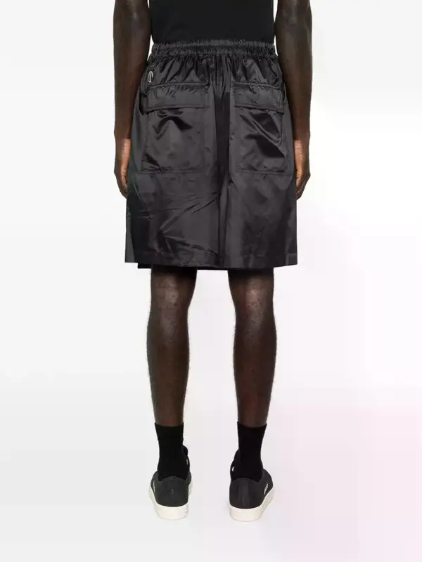 MONCLER + RICK OWENS Drawstring Pocket Skort - Black