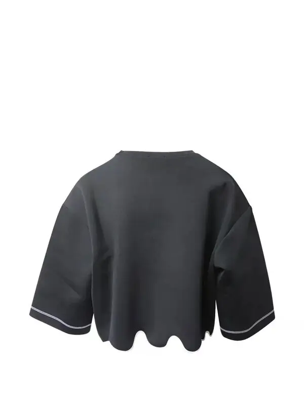 Kenzo Wide-sleeved Cropped Top