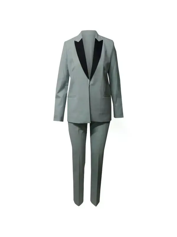 Victoria Beckham Contrast-lapel Suit