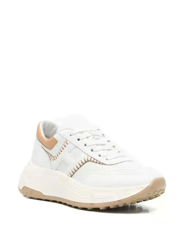 Hogan Lace-up Leather Sneakers