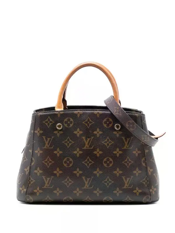 LOUIS VUITTON 2017 Monogram Montaigne Bb Satchel