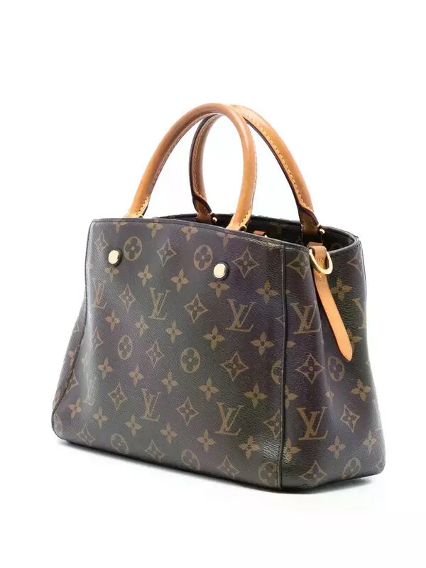 LOUIS VUITTON 2017 Monogram Montaigne Bb Satchel