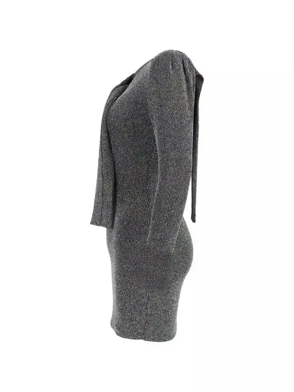 IRO PARIS Tie-neck Long-sleeve Mini Dress